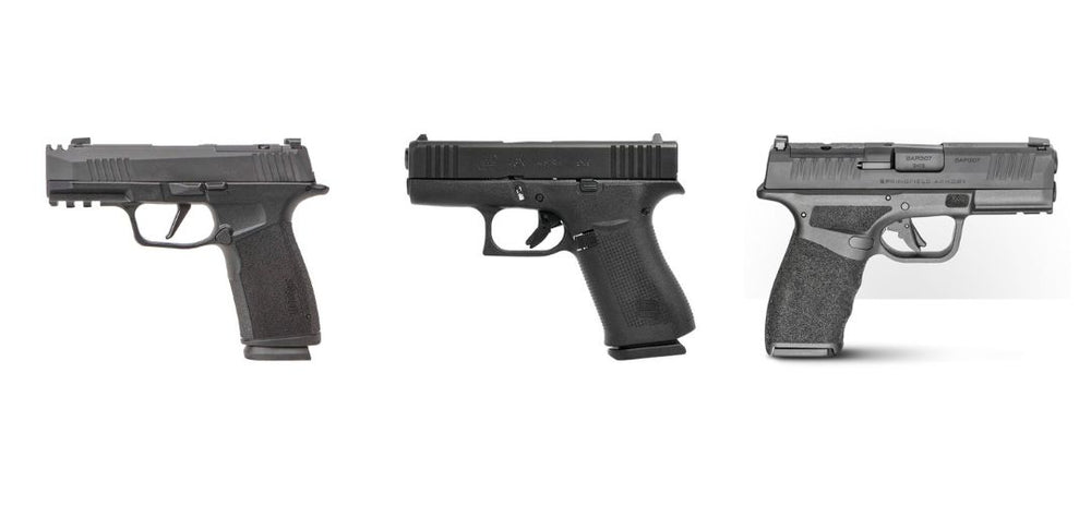 The Ultimate Comparison: Sig P365 (All Variants), Glock 43X, and ...