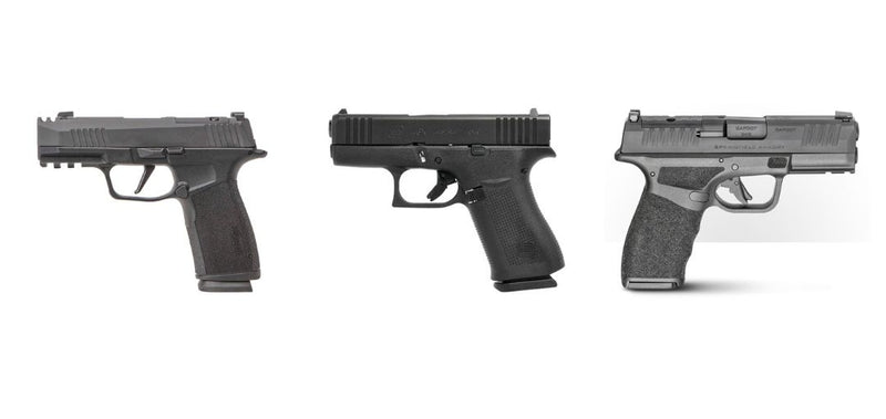 The Ultimate Comparison: Sig P365 (All Variants), Glock 43X, and ...
