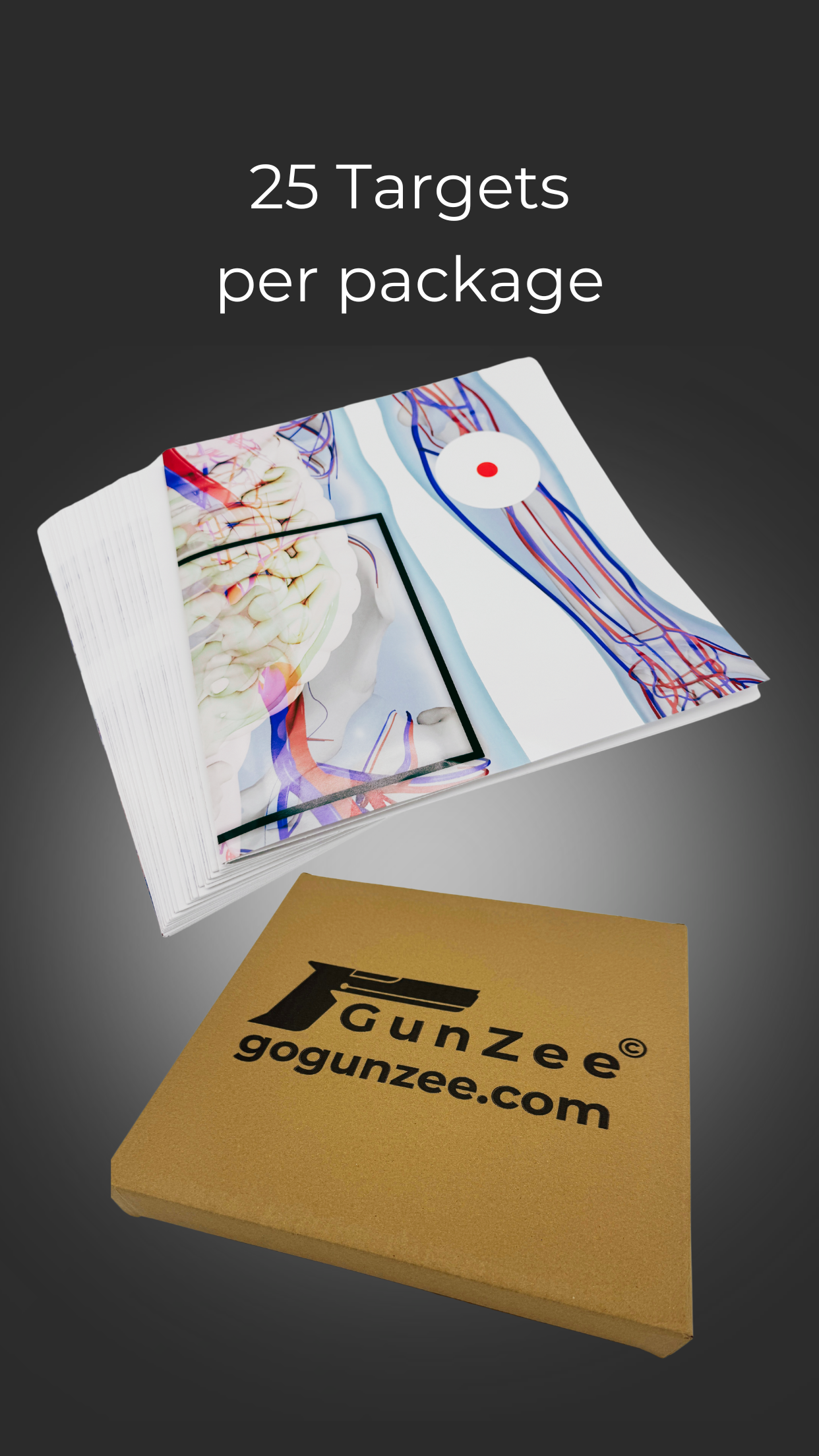 Anatomical Shooting Targets – GunZee Store